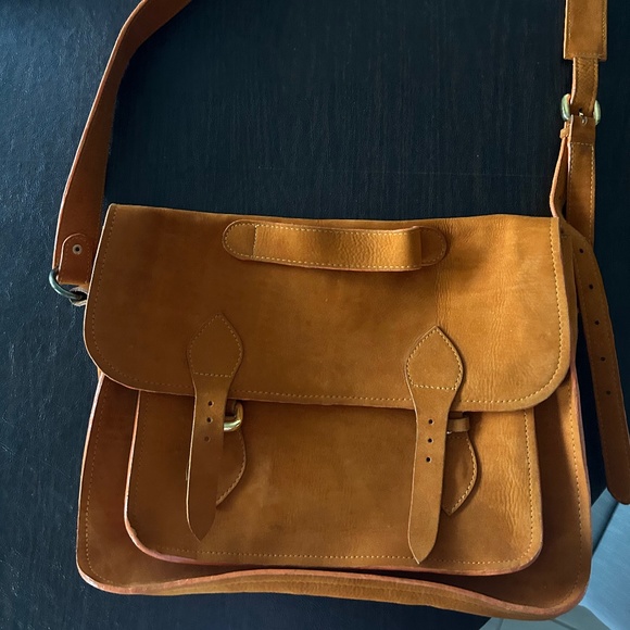 Bags | Suede Satchelmailman Bag | Poshmark